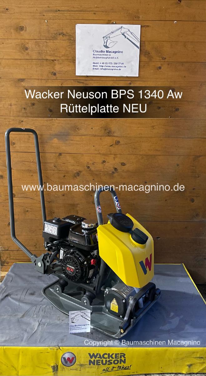 Wacker Neuson BPS 1340 Vibratory plate buy new in North Rhine Westphalia Machinerypark